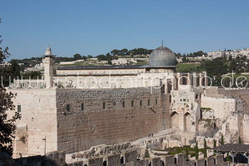 Jerusalem - Tempelberg - stockartphoto